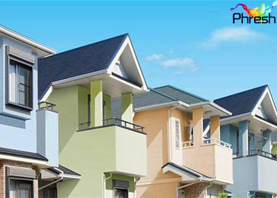 White Glossy Outdoor Water Resistant Paint Chemical Resistance For Office Hotel