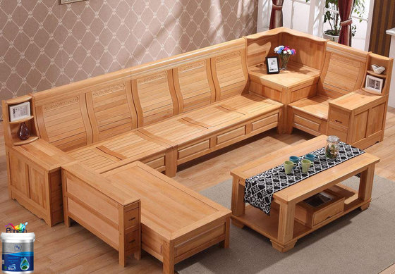 Two Component Water Based Wood Polish Polyurethane Primer Paint Eco Friendly