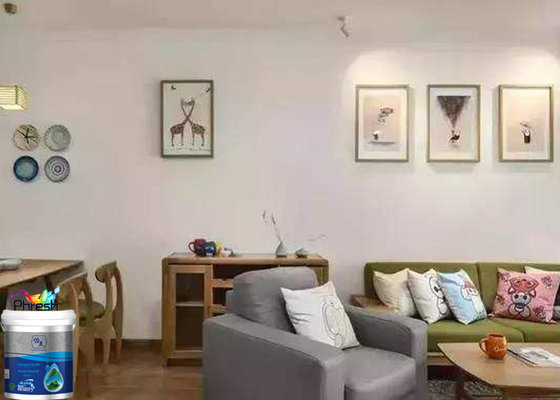 Anti Mildew Water Based Wall Paint Acrylic Brush White Emulsion Interior Wall