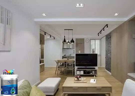 Anti Mildew Water Based Wall Paint Acrylic Brush White Emulsion Interior Wall