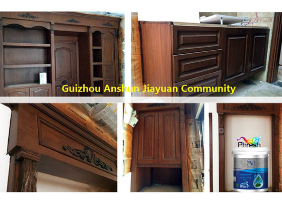 Quick Drying Solid Water Based Clear Primer Furniture Paint Two Component