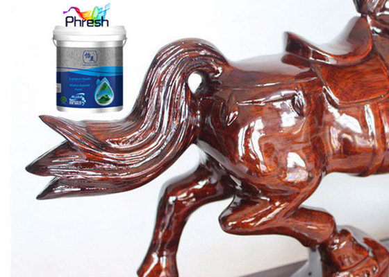 Durable Water Based White Pigment Primer Water Resistant Varnish For Wood