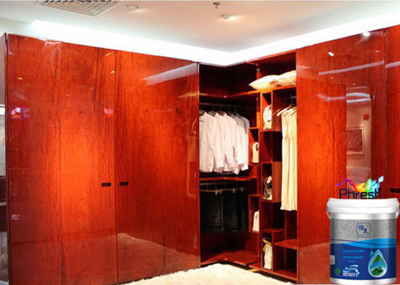 Durable Water Based White Pigment Primer Water Resistant Varnish For Wood