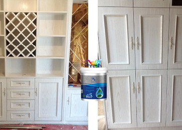 Soft Gloss PU Wood Water Based Varnish Paint For Furniture Wood Decorative