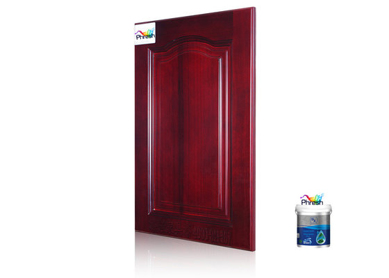 Low Carbon Clear Water Based Wood Coating Moisture Proof 2K Solid Color Top