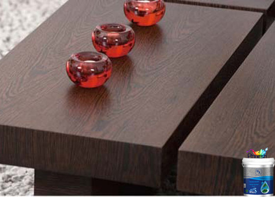 Water Resistant Water Based Wood Coating Wood Varnish Paint Glossy / Flat