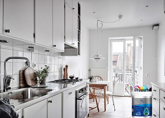 Eco Friendly Water Based Wood Coating White Furniture Paint Primer For Indoor Outdoor