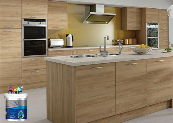 Furniture Water Based Wood Coating Crystal Pearl White Paint Two Component
