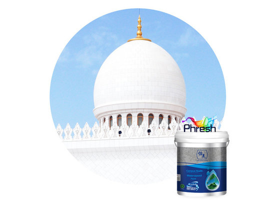 Liquid Exterior Water Based Wall Paint Alkali Resistance Primer Clear White