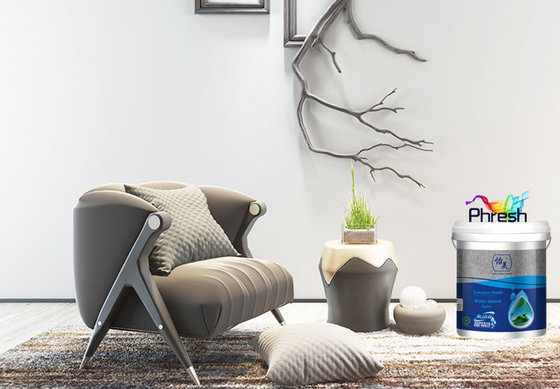 Self Cleaning Water Based Exterior Paint Anti Mildew Quick Drying Outdoor Paint