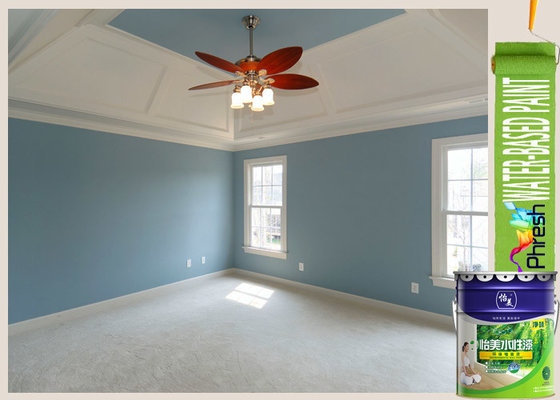 Smooth Matt Finish Water Based Wall Primer Crack Resistance Liquid Coating
