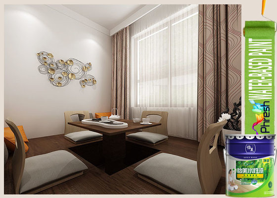 Smooth Matt Finish Water Based Wall Primer Crack Resistance Liquid Coating