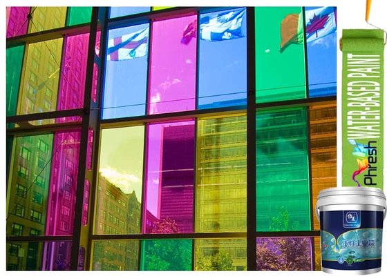 UV Varnish Spray Solvent Based Glass Paint Transparent Environmental Friendly