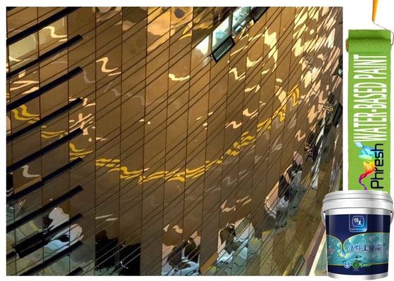 Outdoor non toxic waterproof glass paint for glass windows weather proof