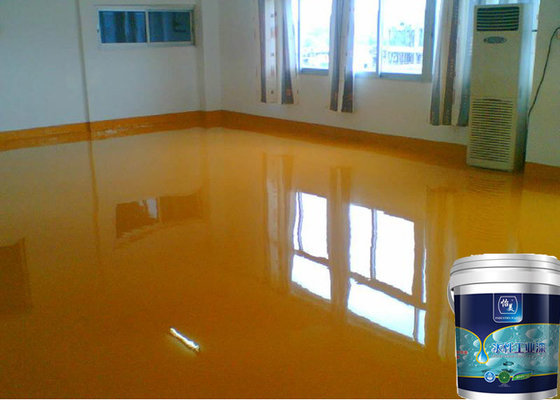 Industrial Warehouse Water Based Epoxy Floor Paint Weight Resistance Epoxy Type