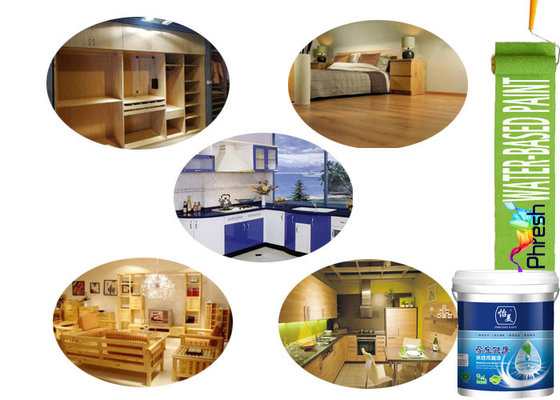 Good Fullness Waterborne Wood Coatings Exterior Clear Coat For Wood Varnish