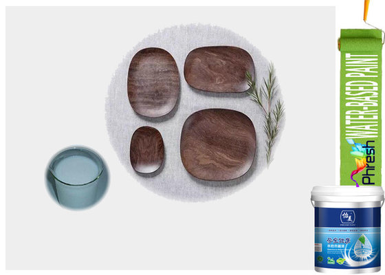 Good Fullness Waterborne Wood Coatings Exterior Clear Coat For Wood Varnish