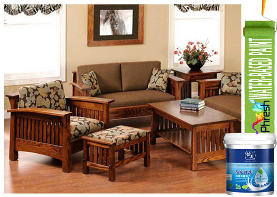 Furniture Decoration Waterborne Wood Coatings Mildew Resistance Flameproof