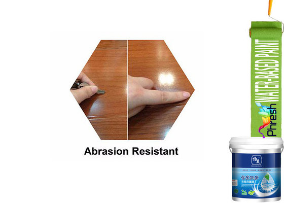 High Hardness Stain Resistance Teak Wood Paint No Odor Polyurethane Paint For Wood