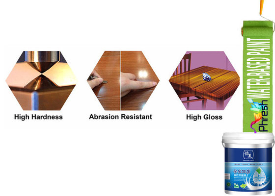 Translucent Exterior Waterborne Wood Coatings Eco Friendly Wood Finish