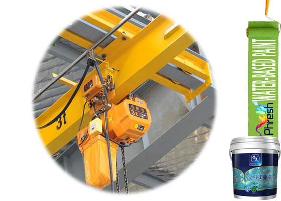 Self Cleaning Yellow High Temp Paint High Temperature Rust Paint Waterproof