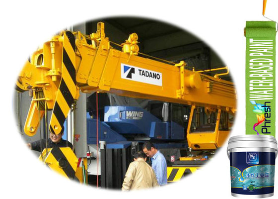Self Cleaning Yellow High Temp Paint High Temperature Rust Paint Waterproof