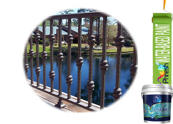 Alkyd Iron Red Fast Drying Primer Rust Resistant Paint Environmental Protection