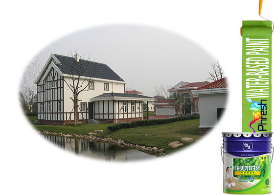 Anti Stain Water Based Wall Paint Project Elastomeric Acrylic Exterior House Paint