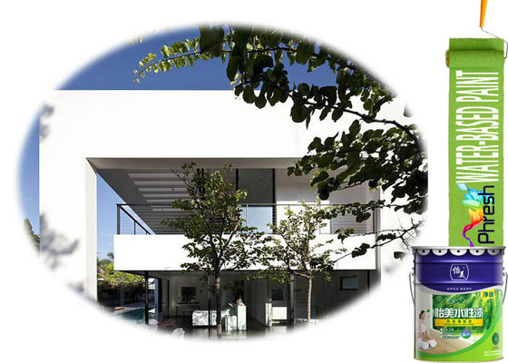 Anti Stain Water Based Wall Paint Project Elastomeric Acrylic Exterior House Paint