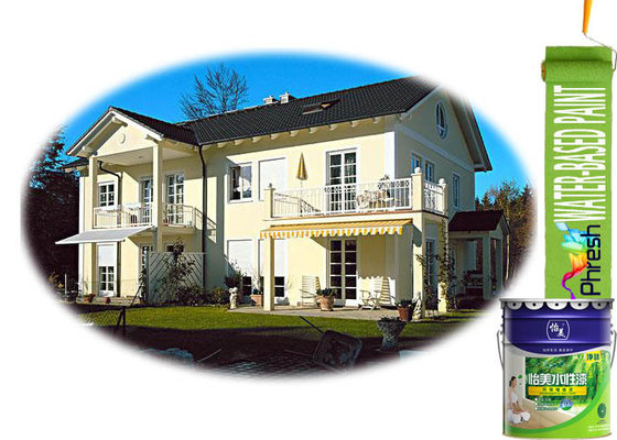 Eco Friendly Water Based Wall Paint Building Coating Anti Mildew Mould Proof