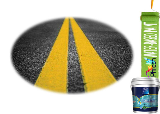Wear Resistant Water Based Industrial Paint Thermoplastic Traffic Marking Paint