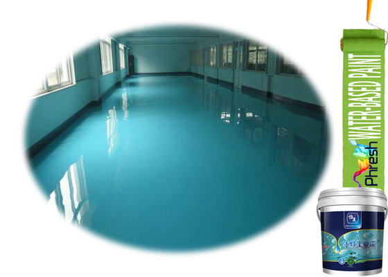 High Hardness Water Based Industrial Paint Heavy Traffic Epoxy Floor Coating