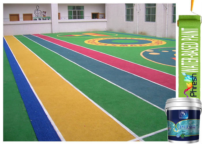 Industrial Warehouse Water Based Epoxy Floor Paint Weight Resistance Epoxy Type