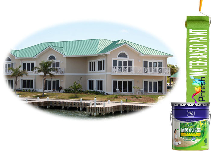 Liquid Water Based Exterior Paint Exterior Acrylic Resin Based Wall Latex Paint