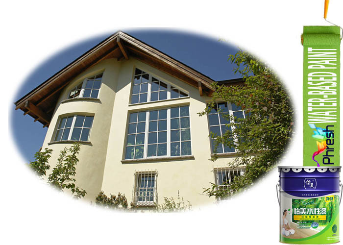 Acrylic Water Based Exterior Paint Weather Resistant Coat For Exterior Wall