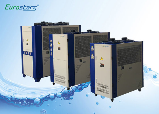 Shopping Center 10 Ton Air Cooled Chiller Portable Air Chiller R22 Or R407C Refrigerant