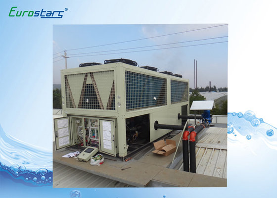 Heat Recovery Air Source Heat Pump Semi Hermetic Screw Compressor