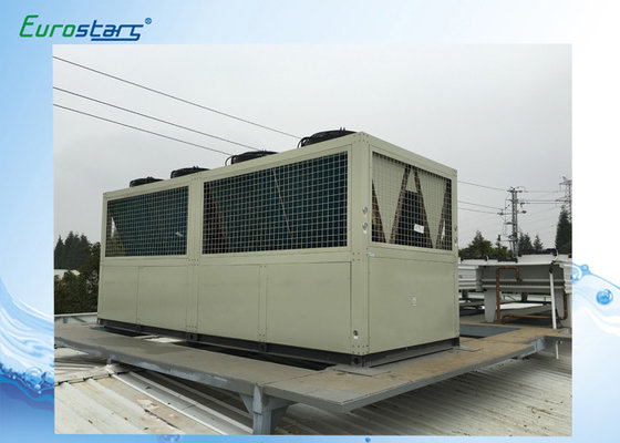 538KW Hotel Central Quietest Air Source Heat Pump In Winter Cooling