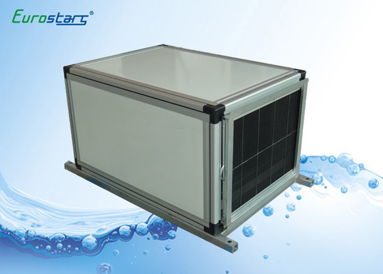 White Horizontal  Hvac Carrier Air Handling Units 25Mm Panel Thickness