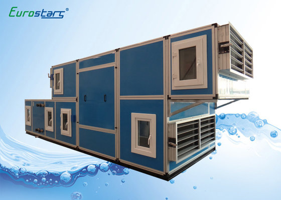 Rotary Heat Exchanger Commercial Air Handling Unit For Hotel , Hospital