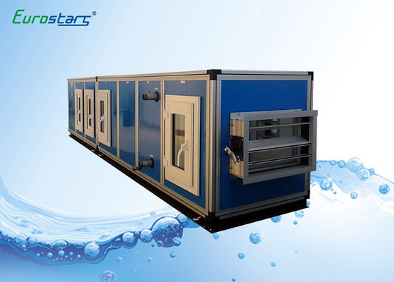 Hydronic Commercial Air Handling Unit With Electric Damper , Access Door