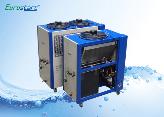Energy Saving Commercial Cooling Water Chiller Units Hermetic Type Compressor