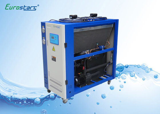 8 HP Double Condenser Portable Water Chiller Units Water Cooled Ac Unit 380V