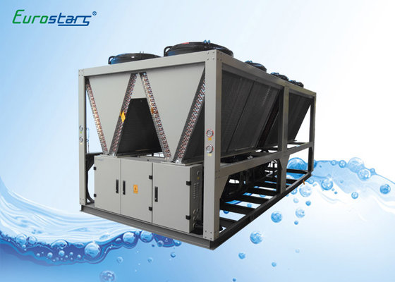Classical R134A Gas Air Cooled Screw Chiller Commercial ISO9001 Certificates