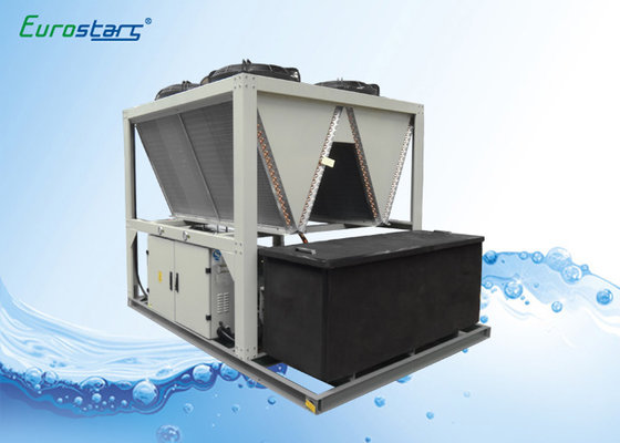 High EER R407C Air Screw Industrial Water Chiller For Grinder Industry