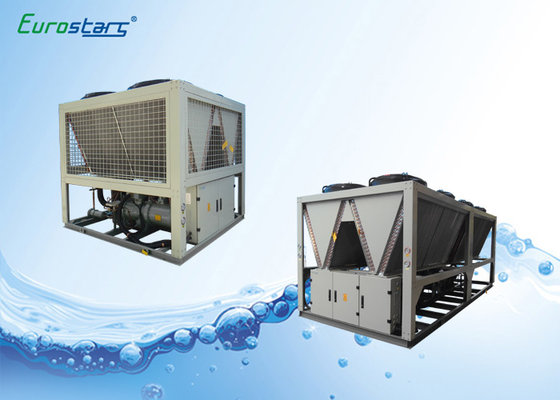 Energy Saving Low Temperature Chiller Semi Hermetic Screw Refrigeration Compressor