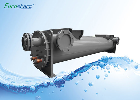 CE Approve Grooved Type Shell Tube Heat Exchangers For Water Cooled Chiller