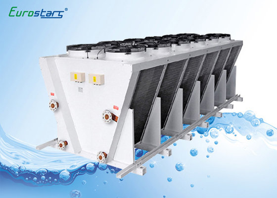 Water Cooled Industrial Refrigeration Evaporators Stainless Steel Tube 3/8'' 1/2''