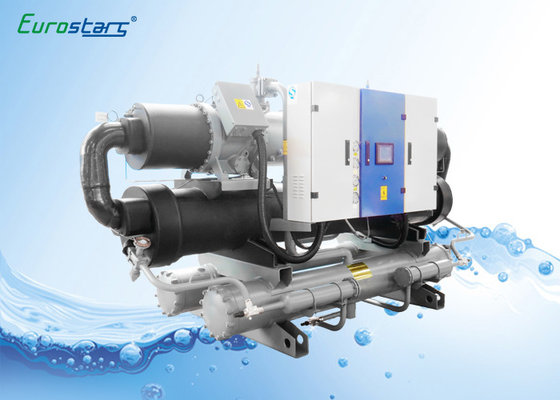 Green Safe R407C York Water Cooled Screw Chiller Water Chilling Machine