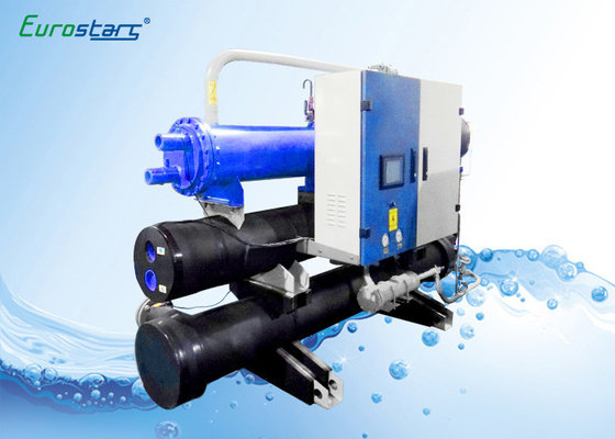 Double Screw Compressors Water Cooled Water Chiller Machine Hvac Chiller